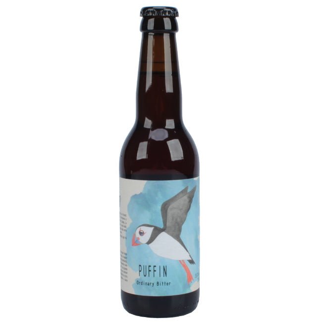 Puffin Ordinary Bitter: Amber English-Style Beer by Milvus Brewery, 3.5 ...