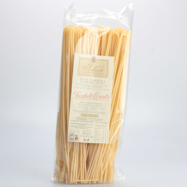 Square spaghetti products with LUCANI local grains 100% – Sudrise